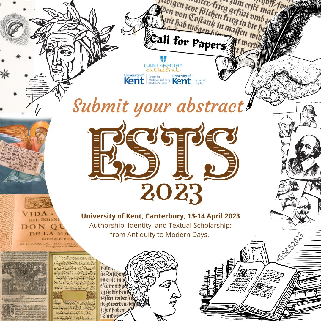 ESTS European Society for Textual Scholarship Annual Conference ...